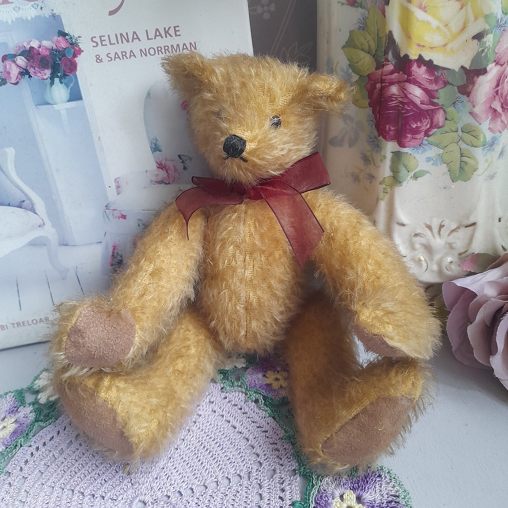 Darling Pair of Vintage Twin Mohair Teddy Bears – Bellemoon Vintage ...