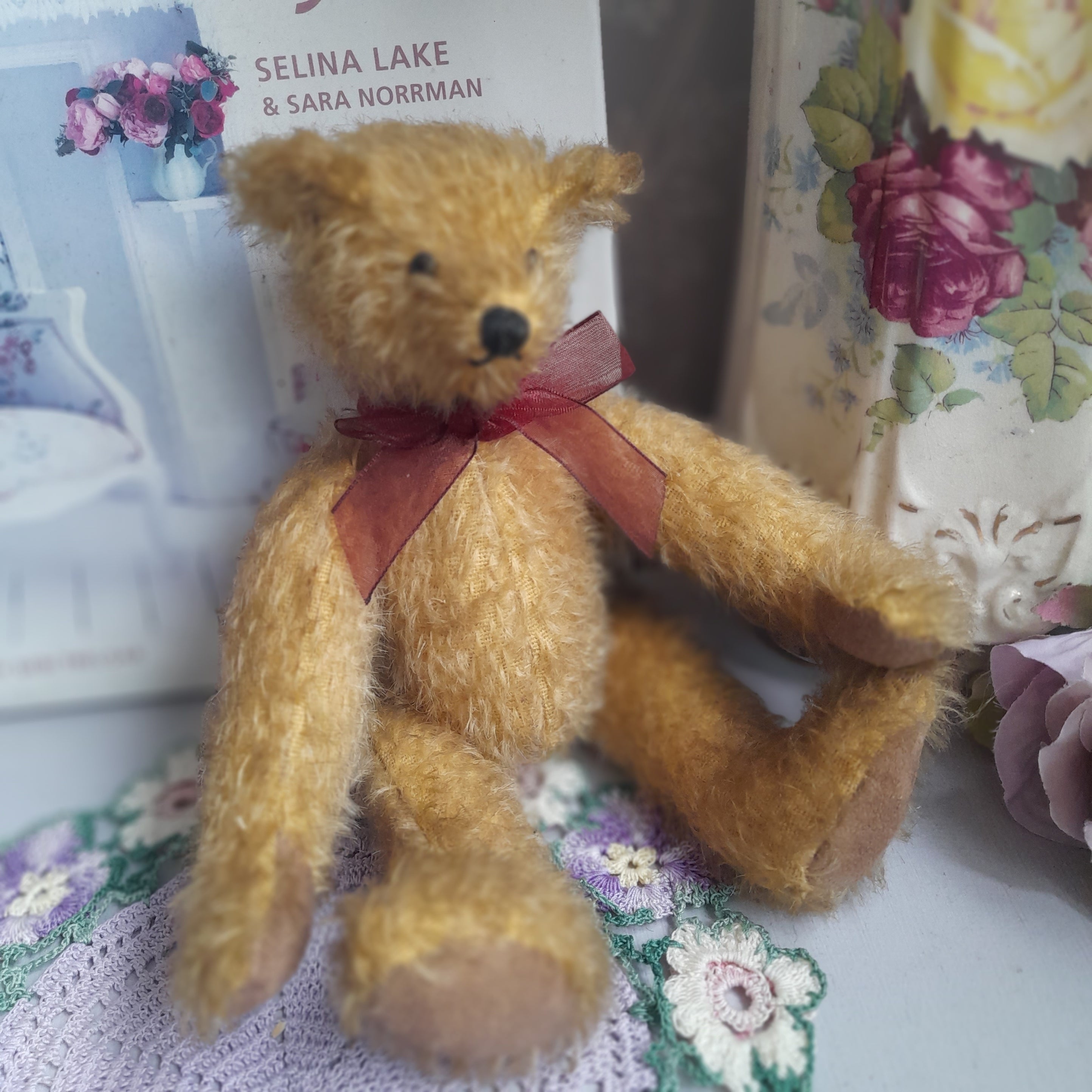 Darling Pair of Vintage Twin Mohair Teddy Bears – Bellemoon Vintage ...